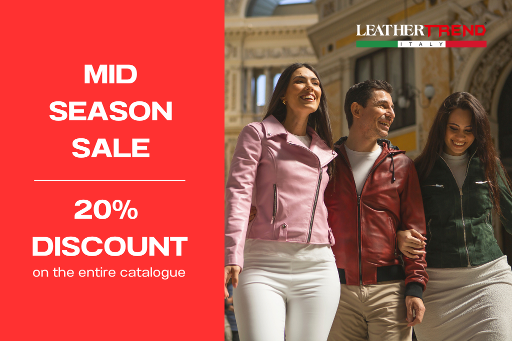 Mid-season sales, convenience when you need it! - LeatherTrend.it
